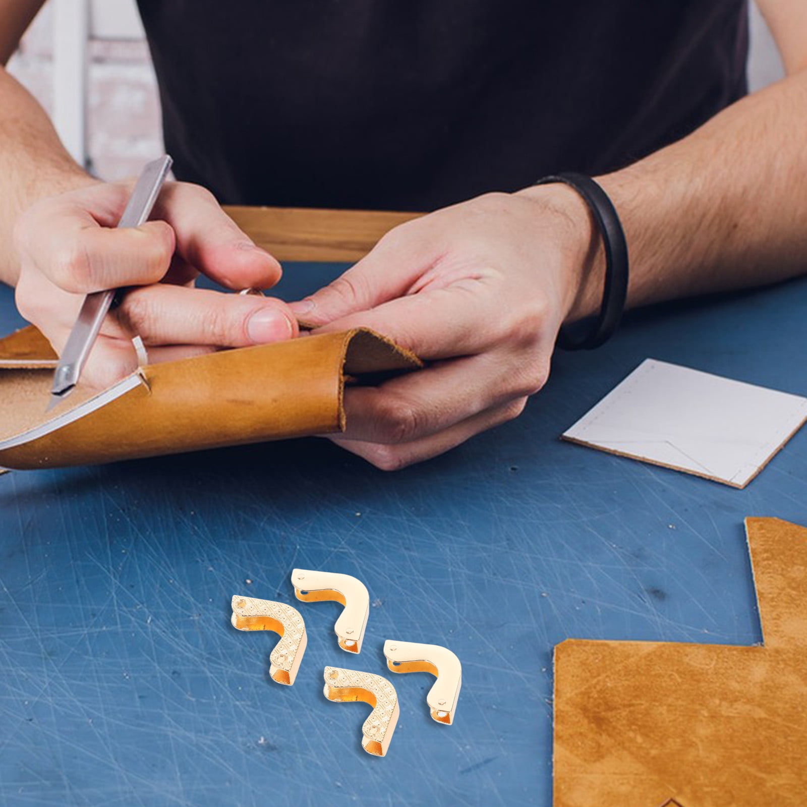 HOMEMAXS 20pcs Luggage Corner Protector Replacement Boxes Corner Guards ...