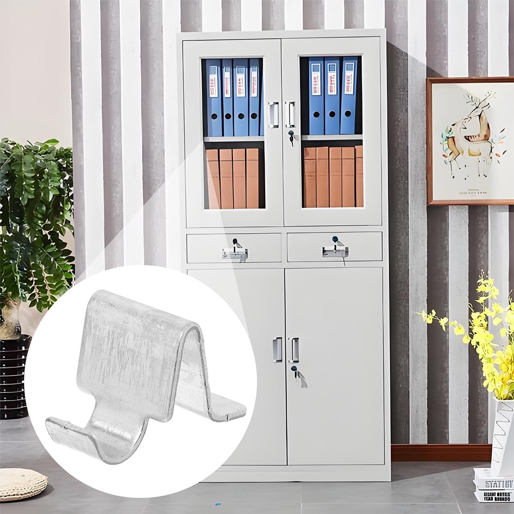 HOMEMAXS 20pcs Metal Shelf Support Clips Shelf Clips Bracket For Office ...