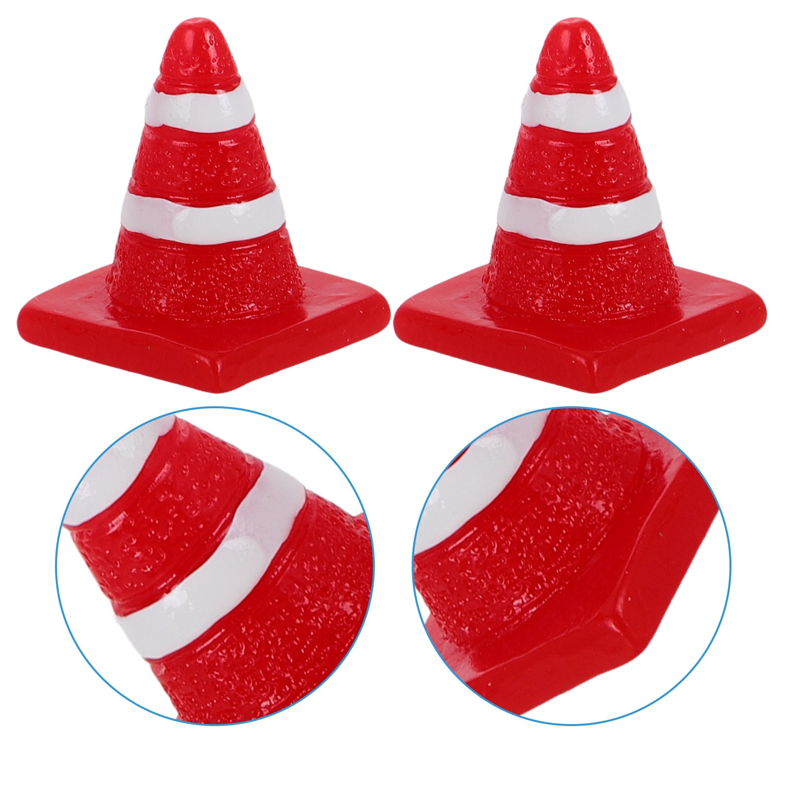 HOMEMAXS 20pcs Miniature Traffic Cones Set Mini Safety Cones, Traffic ...