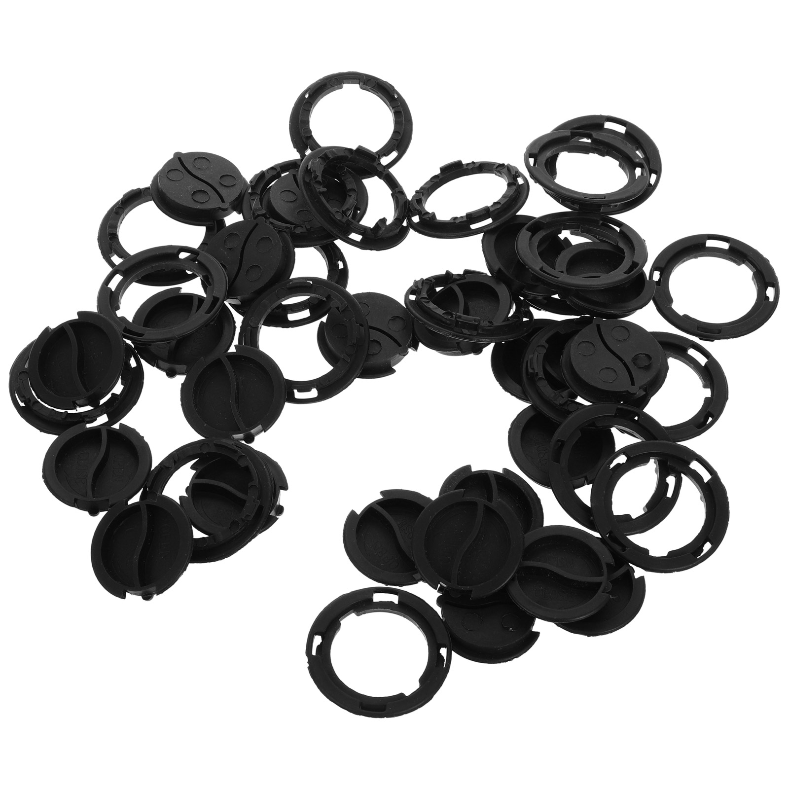 HOMEMAXS 20pcs Plastic Piggy Bank Hole Stoppers Money Saving Box Bottom ...