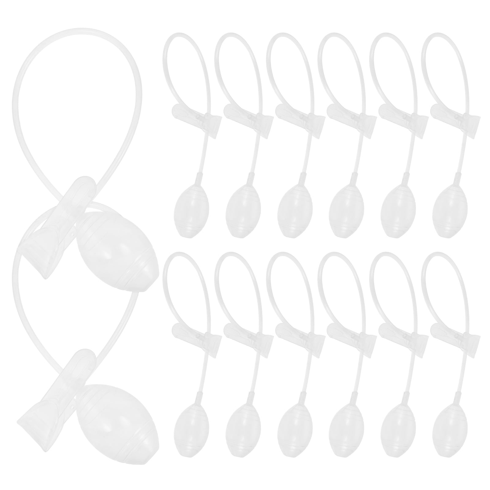 HOMEMAXS 20pcs Plastic Transparent Air Bag for Kids Hat with Moving ...