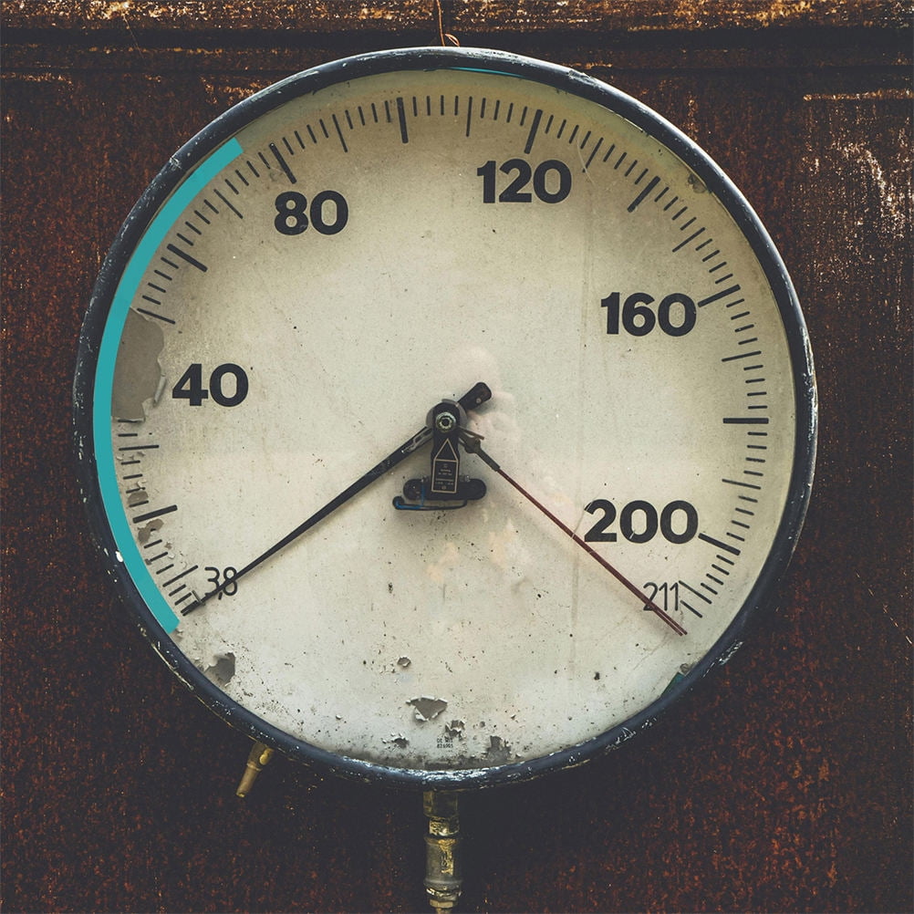 HOMEMAXS 20pcs Pressure Gauge Indication Labels Waterproof Decals ...