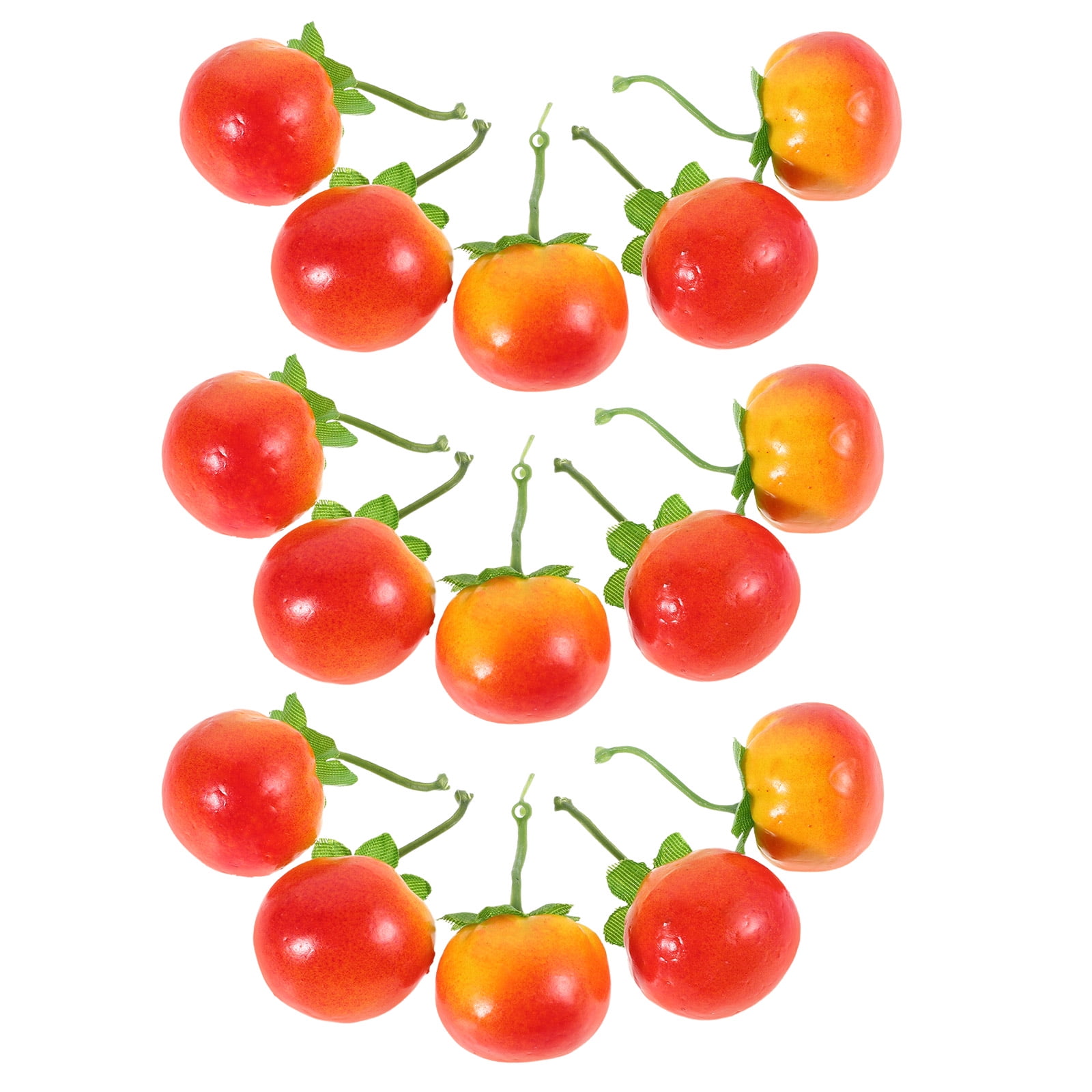 HOMEMAXS 20pcs Realistic Faux Tomato Party Decorations Multi Color Mini ...