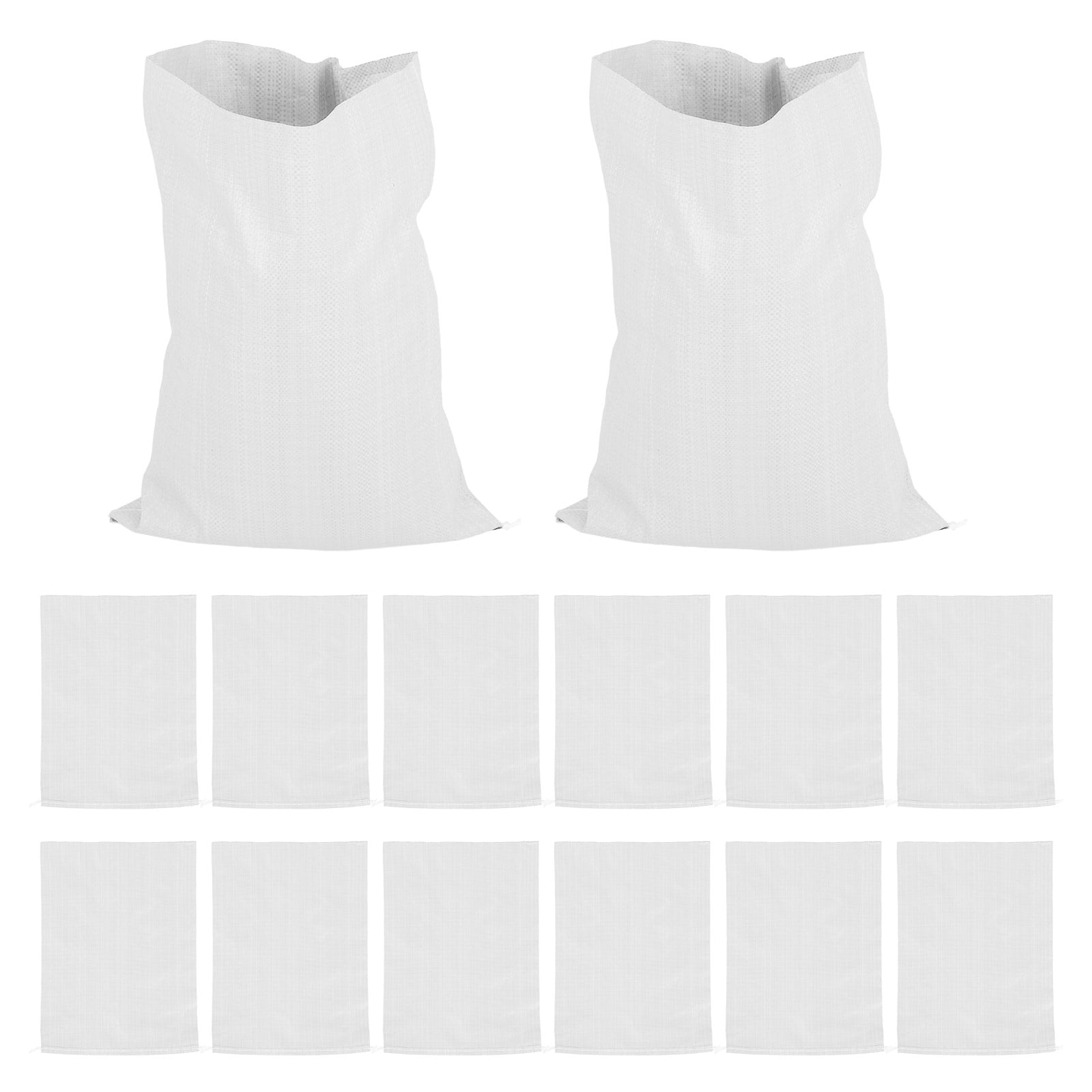 20pcs Reusable Woven Polypropylene Sandbags Heavy Duty Empty Sandbags ...