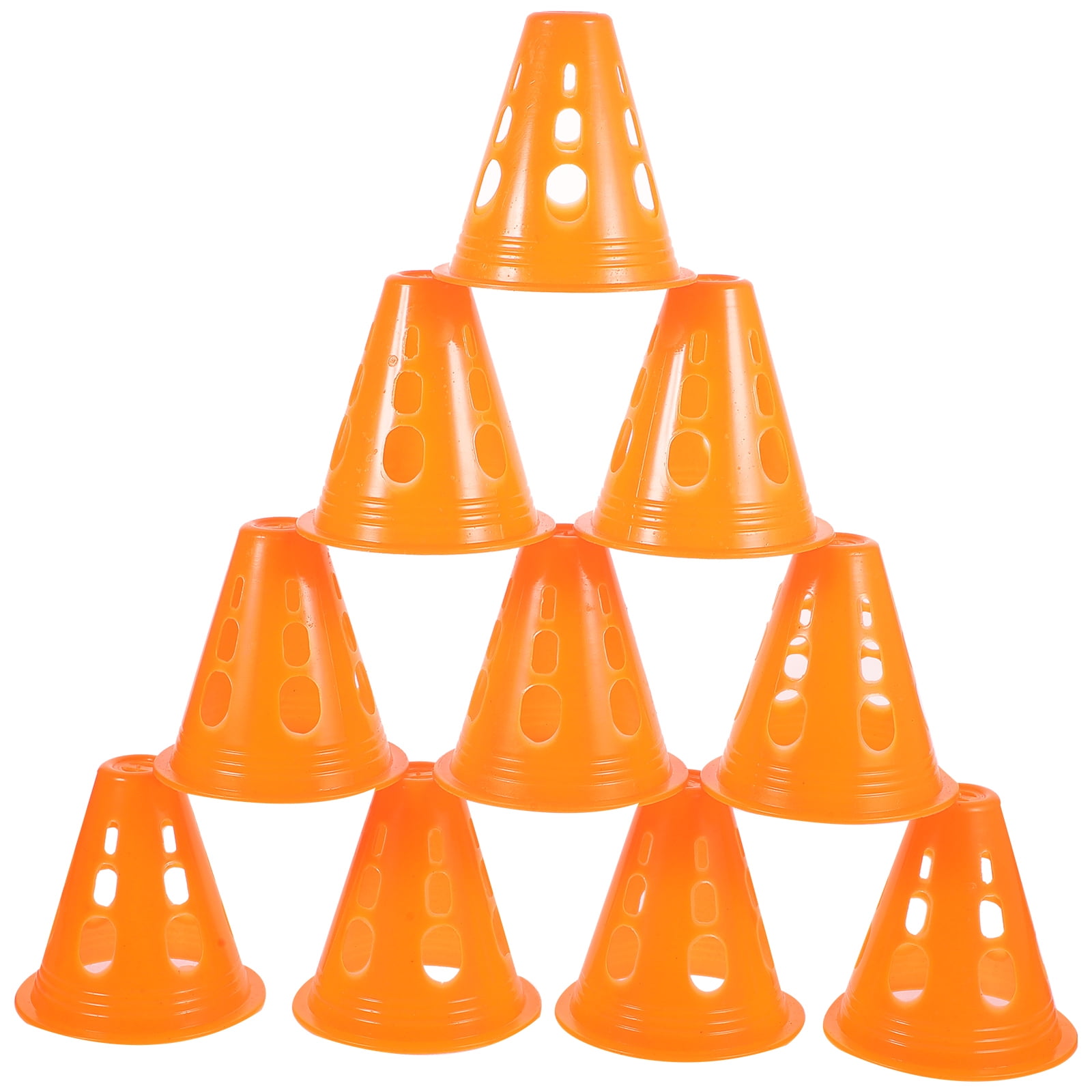 HOMEMAXS 20pcs Roller Skating Cones Pile Cup Road Blocks Sports Agility ...