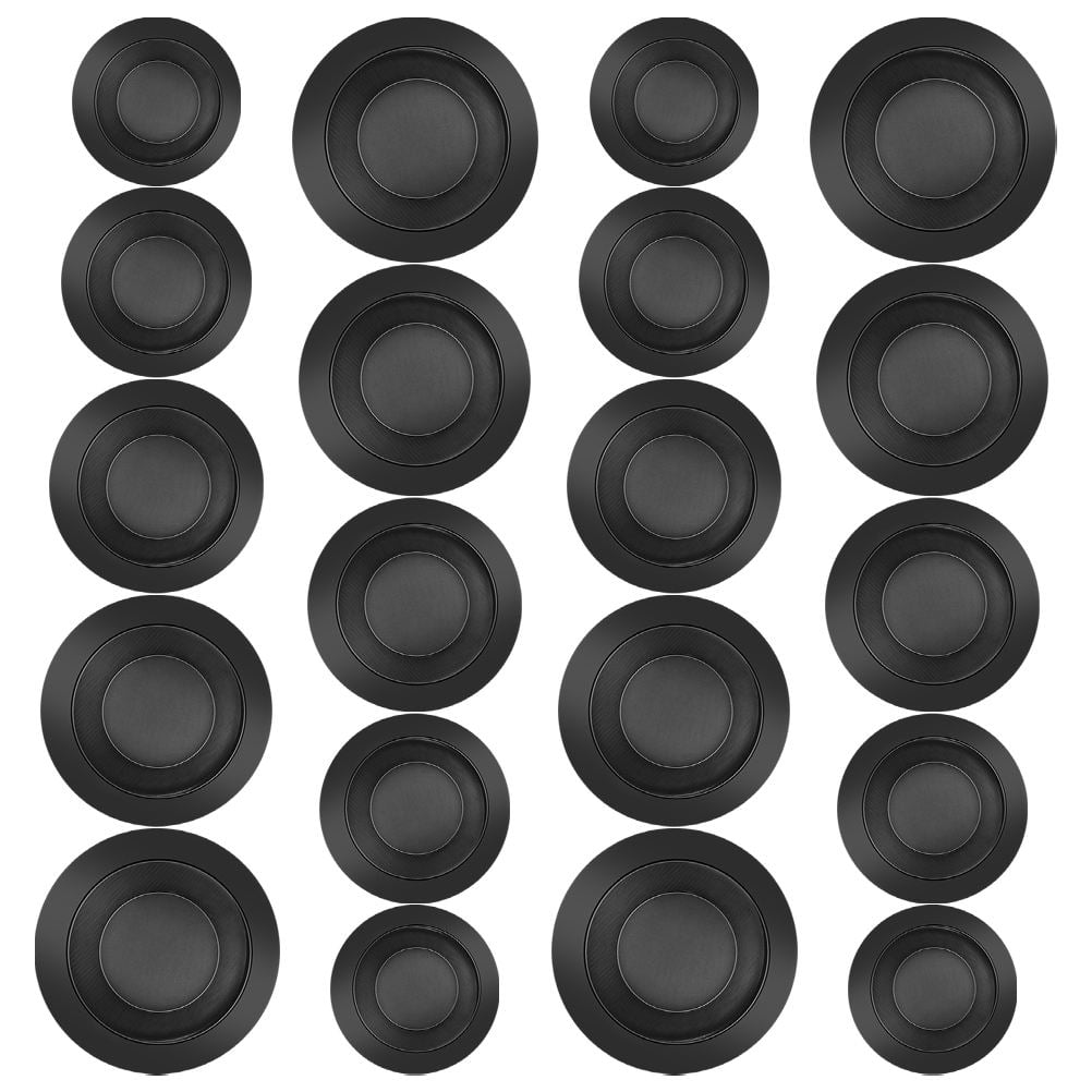 HOMEMAXS 20pcs Round Rubber Plugs for Piggy Bank Bottom Rubber Stoppers ...