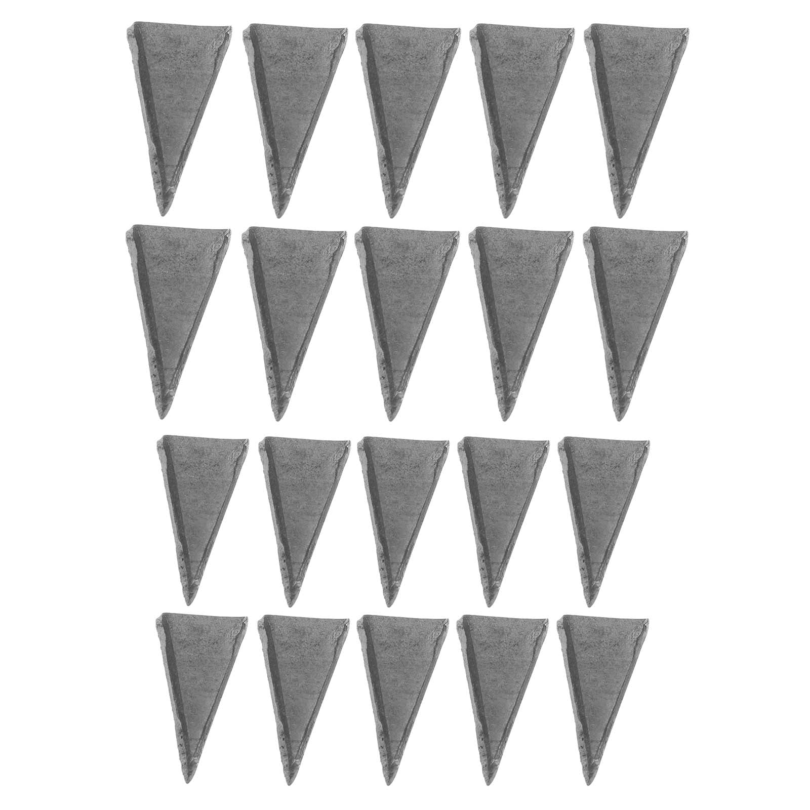 HOMEMAXS 20pcs Small Wedge Tool Metal Wedge Replacement Iron Axe Handle Wedges Fixing Wedge ...