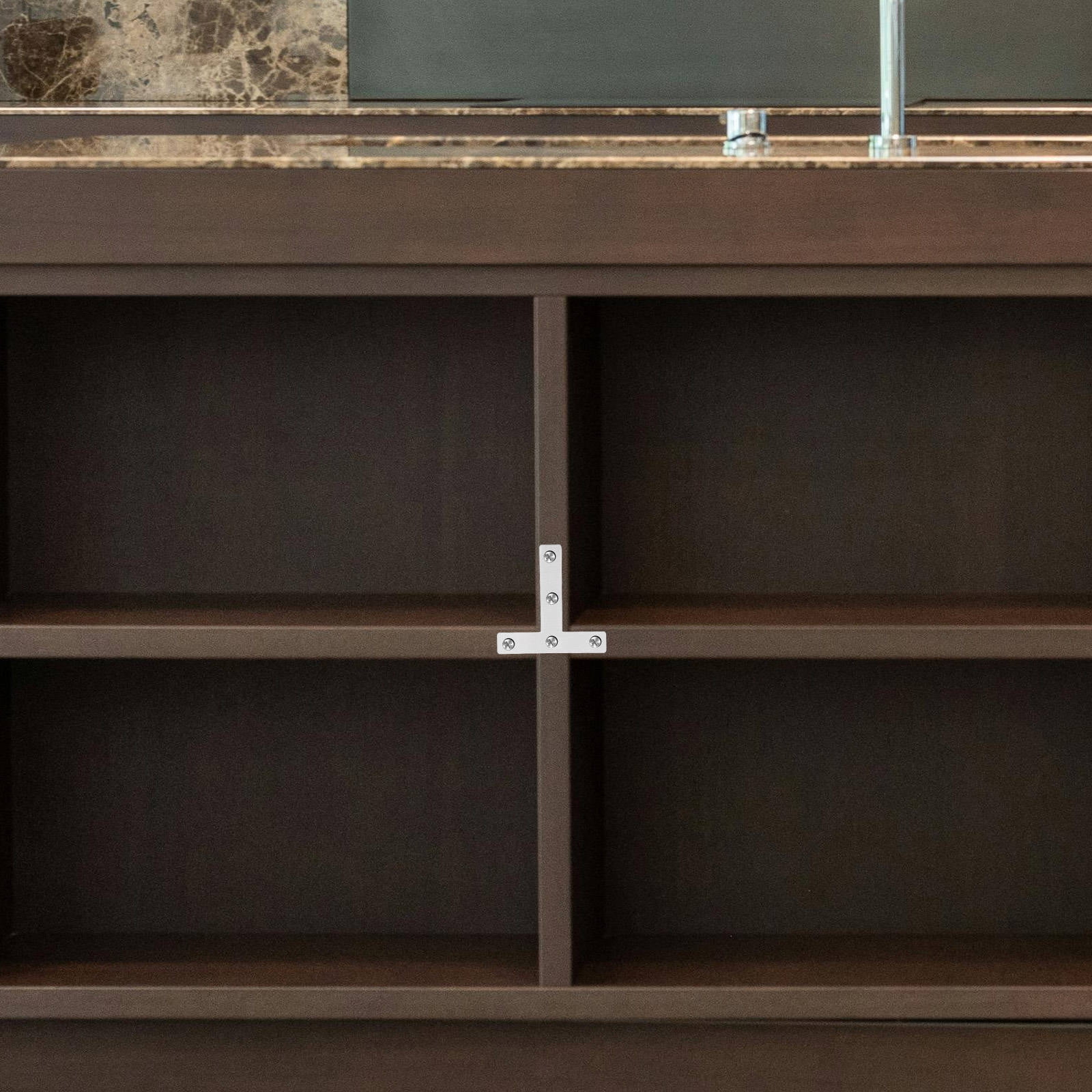 HOMEMAXS 20pcs T Shaped Mending Plate Stainless Steel Corner Bracket ...