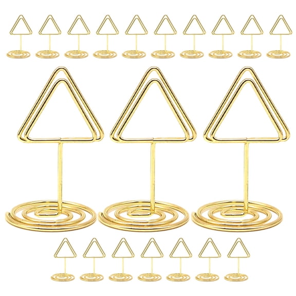 Food Label Holders and Table Number Stands for Buffets and Events