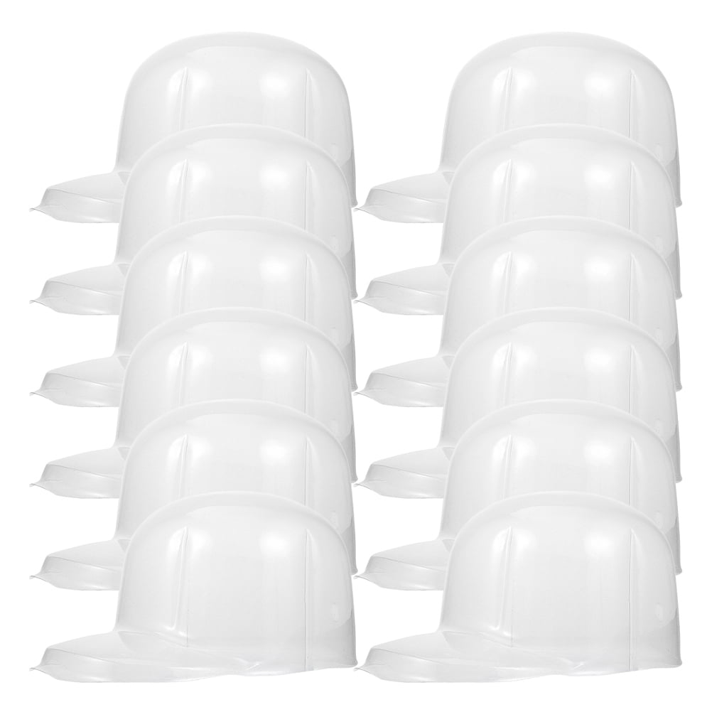 HOMEMAXS 20pcs Transparent Hat Stand Rack PVC Baseball Cap Display ...