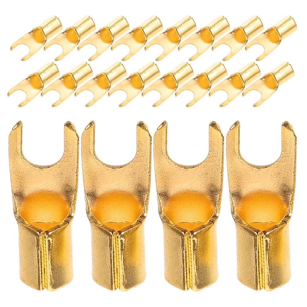 HOMEMAXS 20pcs U-Shaped Car Terminal Block Audio Connector Terminal For ...