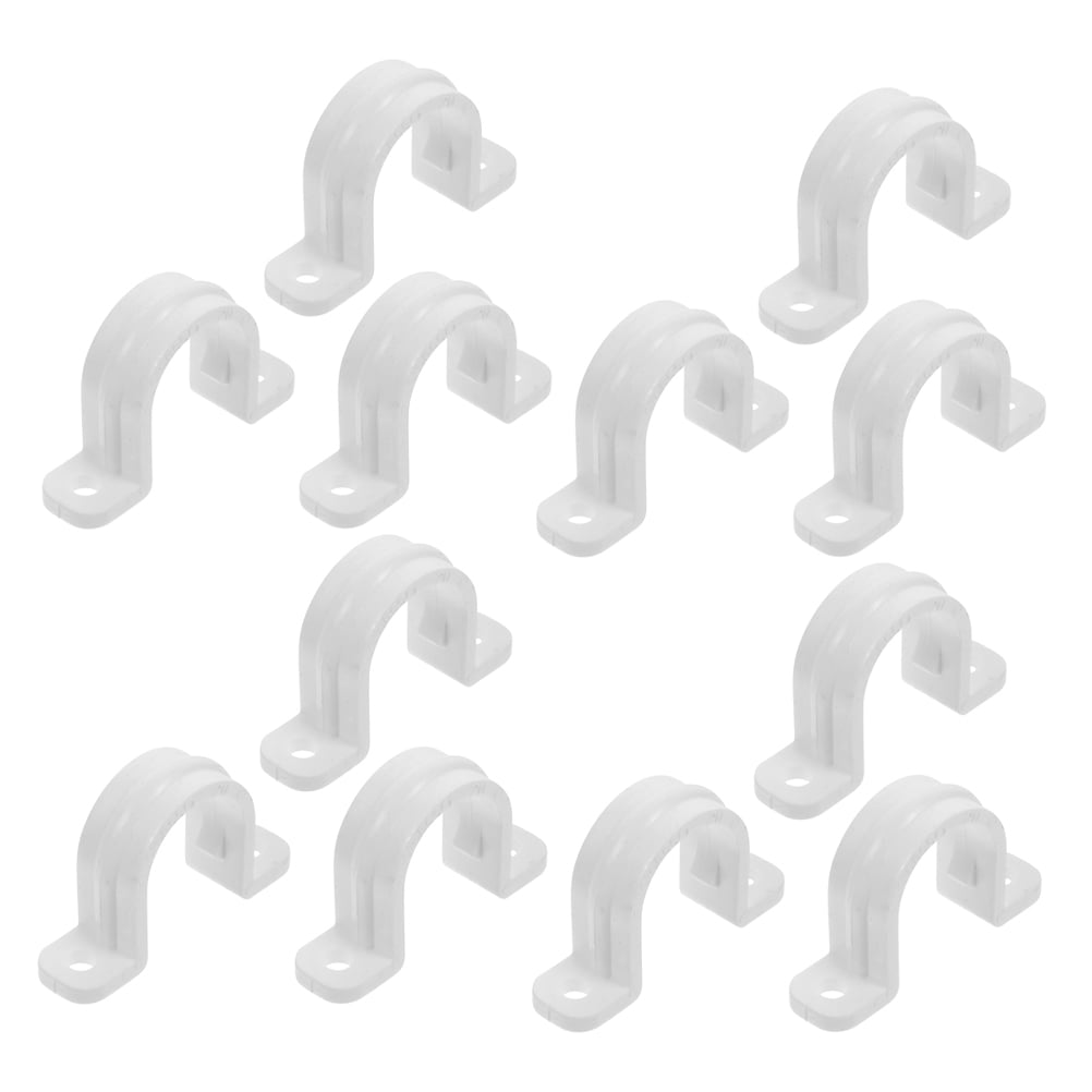 HOMEMAXS 20pcs U-tube Strap Clamps Tubing Clamps Heavy Duty Pipe Strap ...