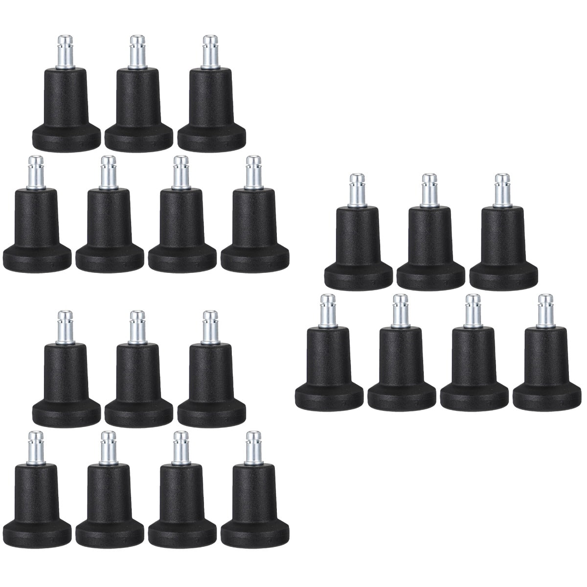 HOMEMAXS 21 Pcs Chair Plug-in Pad Chair Fixed Feet Office Chair Casters ...