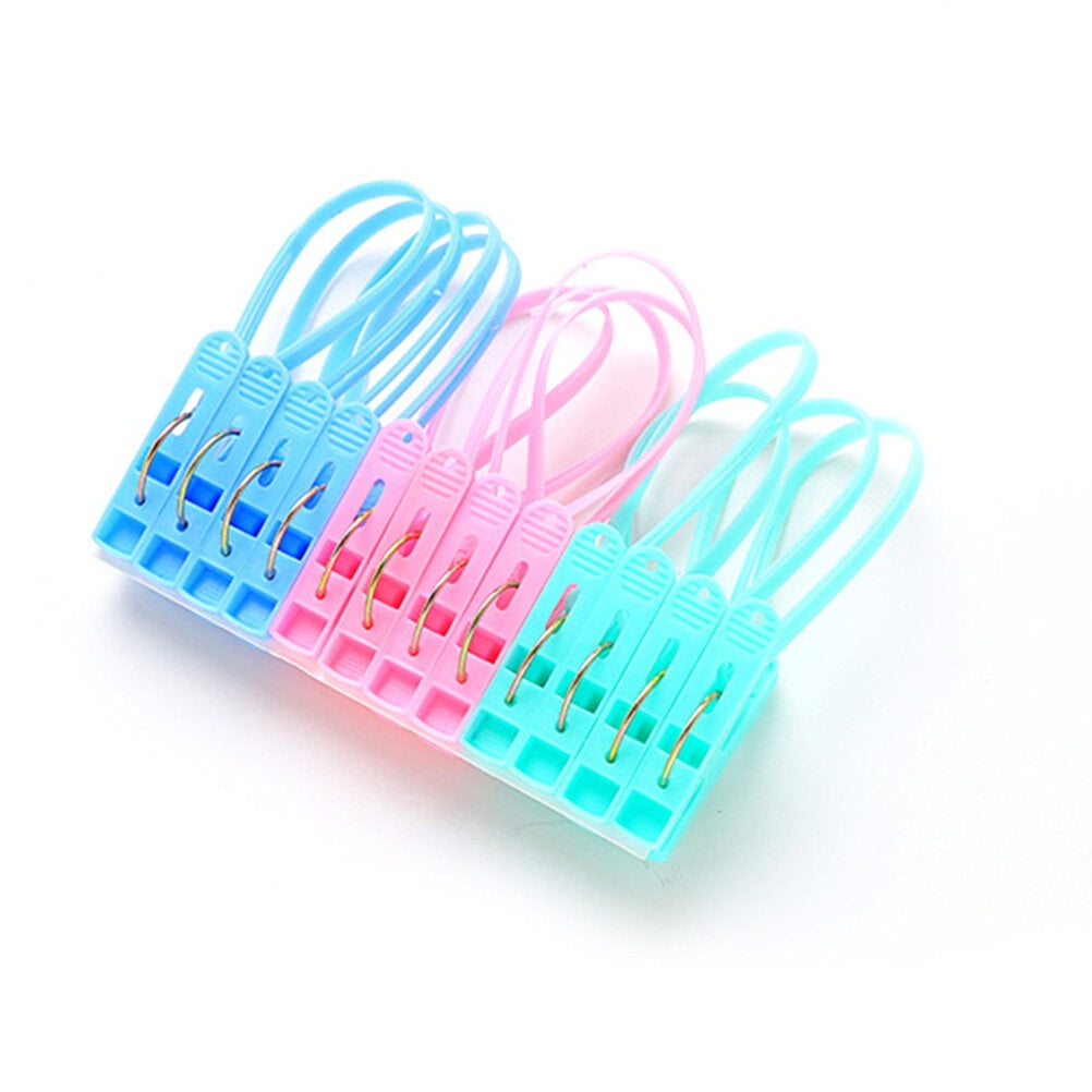HOMEMAXS 24 PCS Color Waterproof Basket Storage Baskets Underwear Clips ...