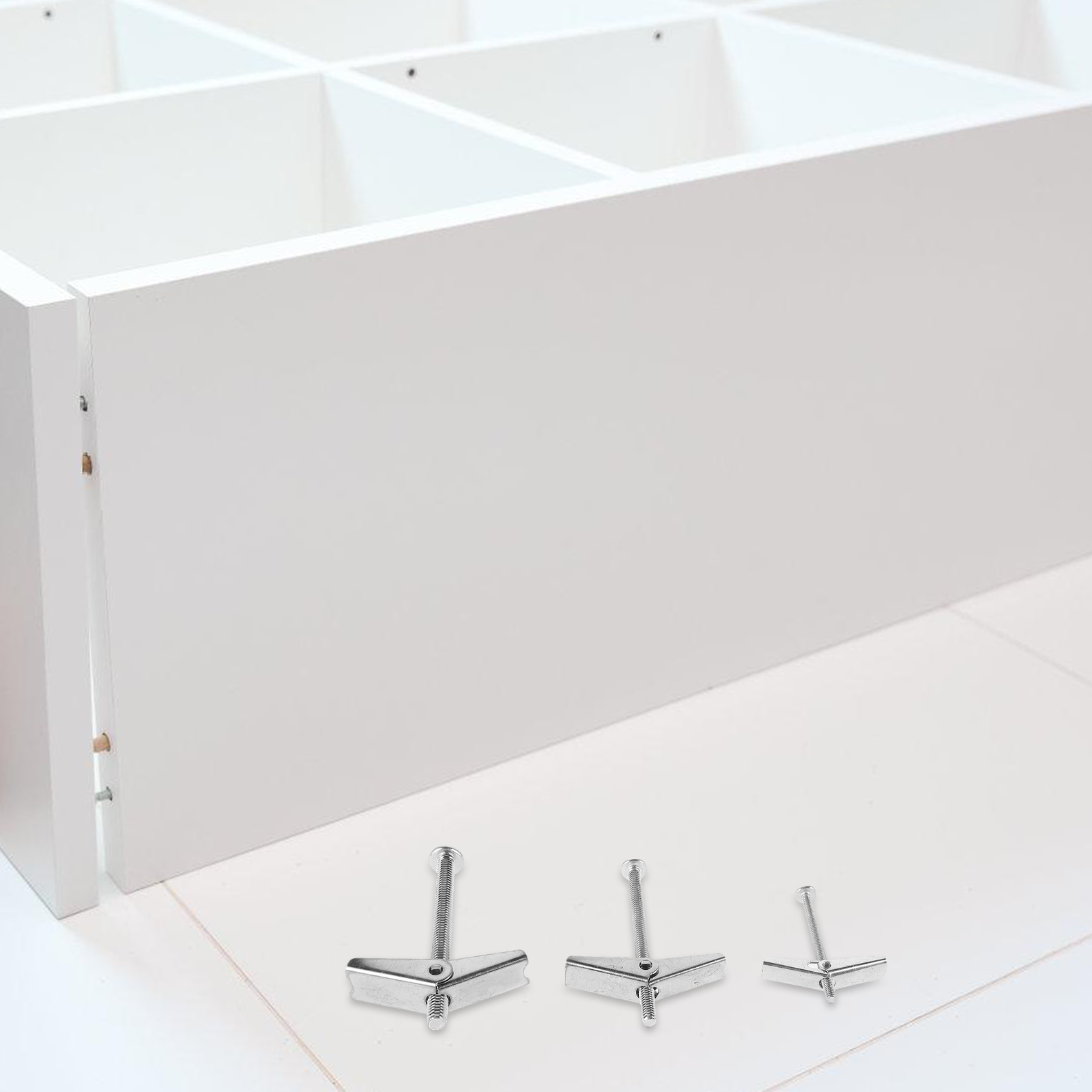 HOMEMAXS 24 Pcs Molly Bolts for Drywall Ceiling Fastener Screws Nuts ...