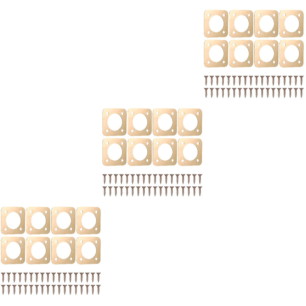 HOMEMAXS 24 Pcs Predator Guards For Houses Copper Birdhouse Metal House ...