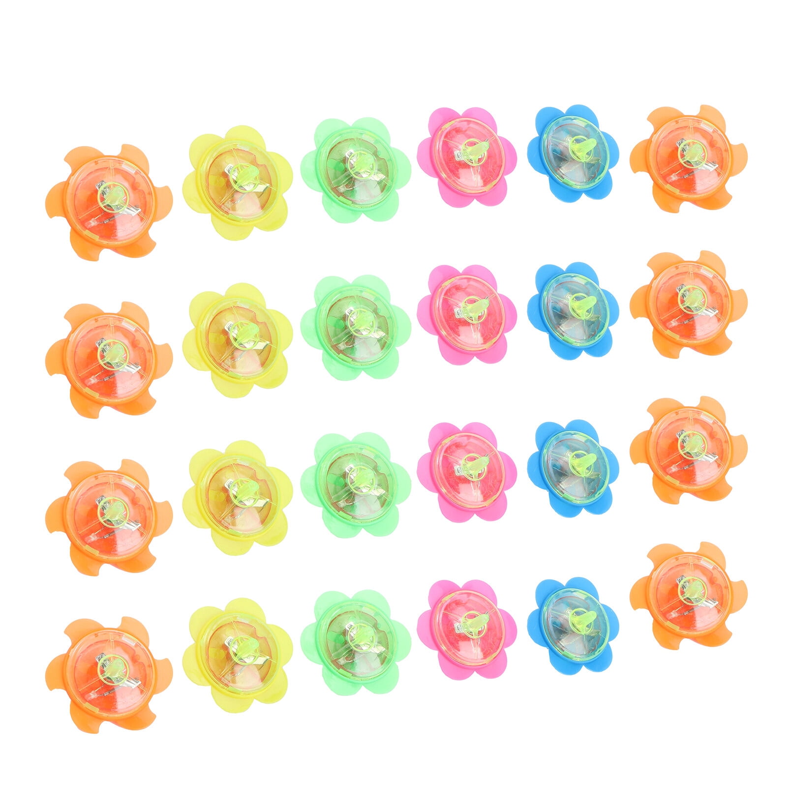 Assorted Color Flashing Plastic Tops for Kids Toys Party Favor 24pcs ...