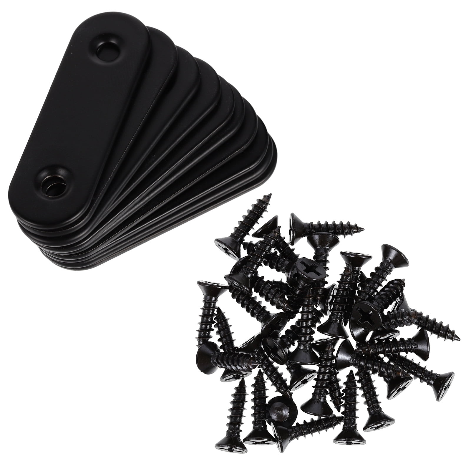 HOMEMAXS 24 Pcs Stainless Steel Straight Brackets Mending Joining ...