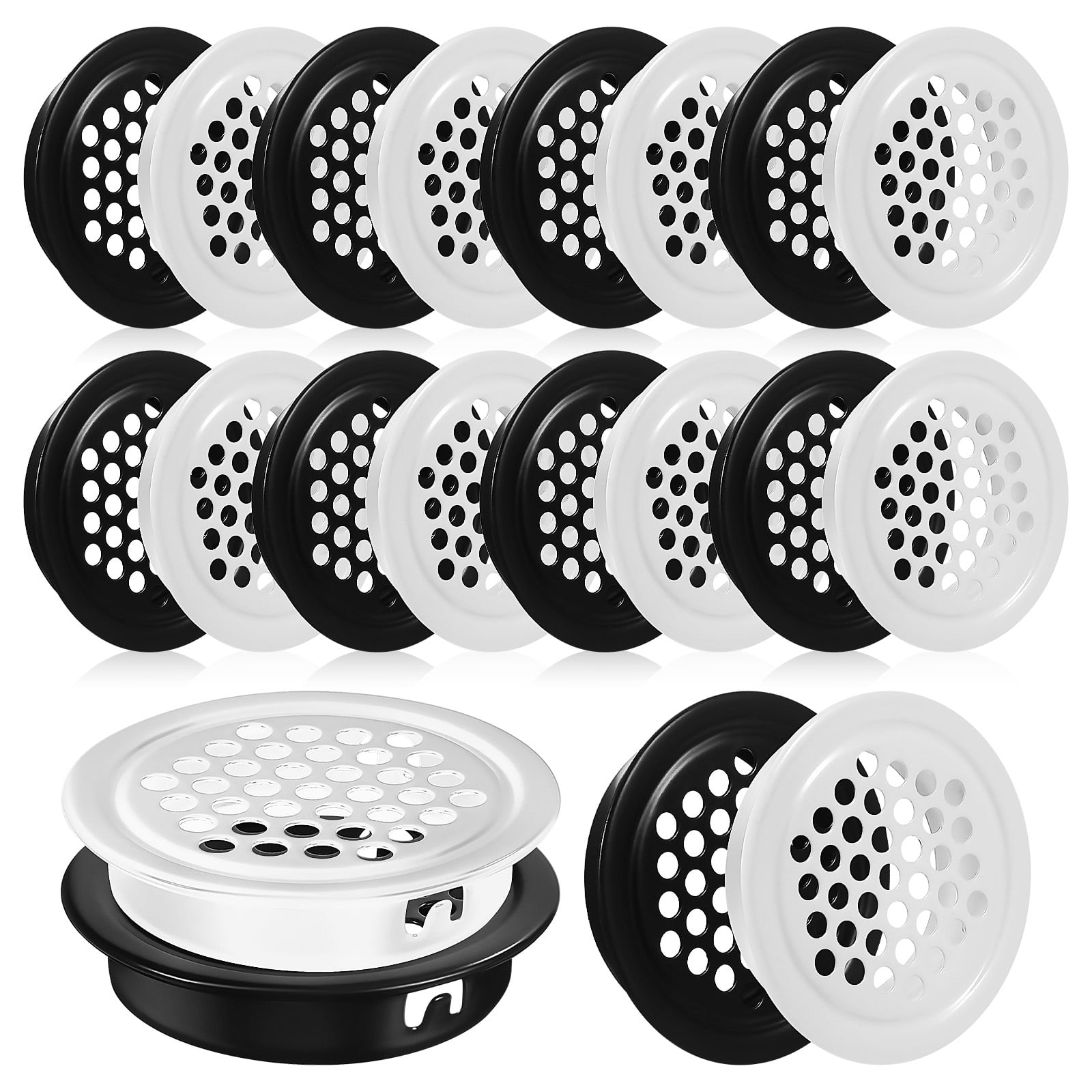 HOMEMAXS 24 Pcs Ventilation Holes Portable Air Conditioner Window Kit ...