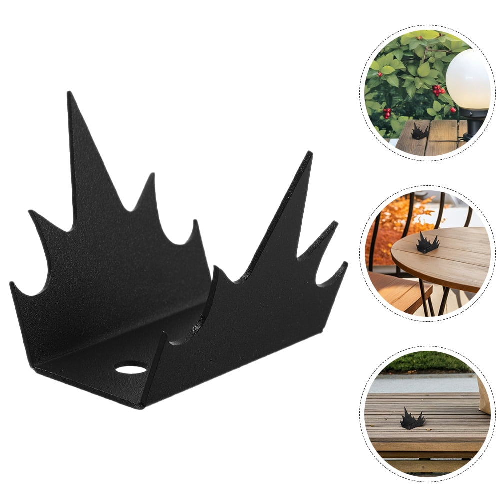 HOMEMAXS 24 Sets Roof Fence Spikes Railing Security Spikes Cat ...