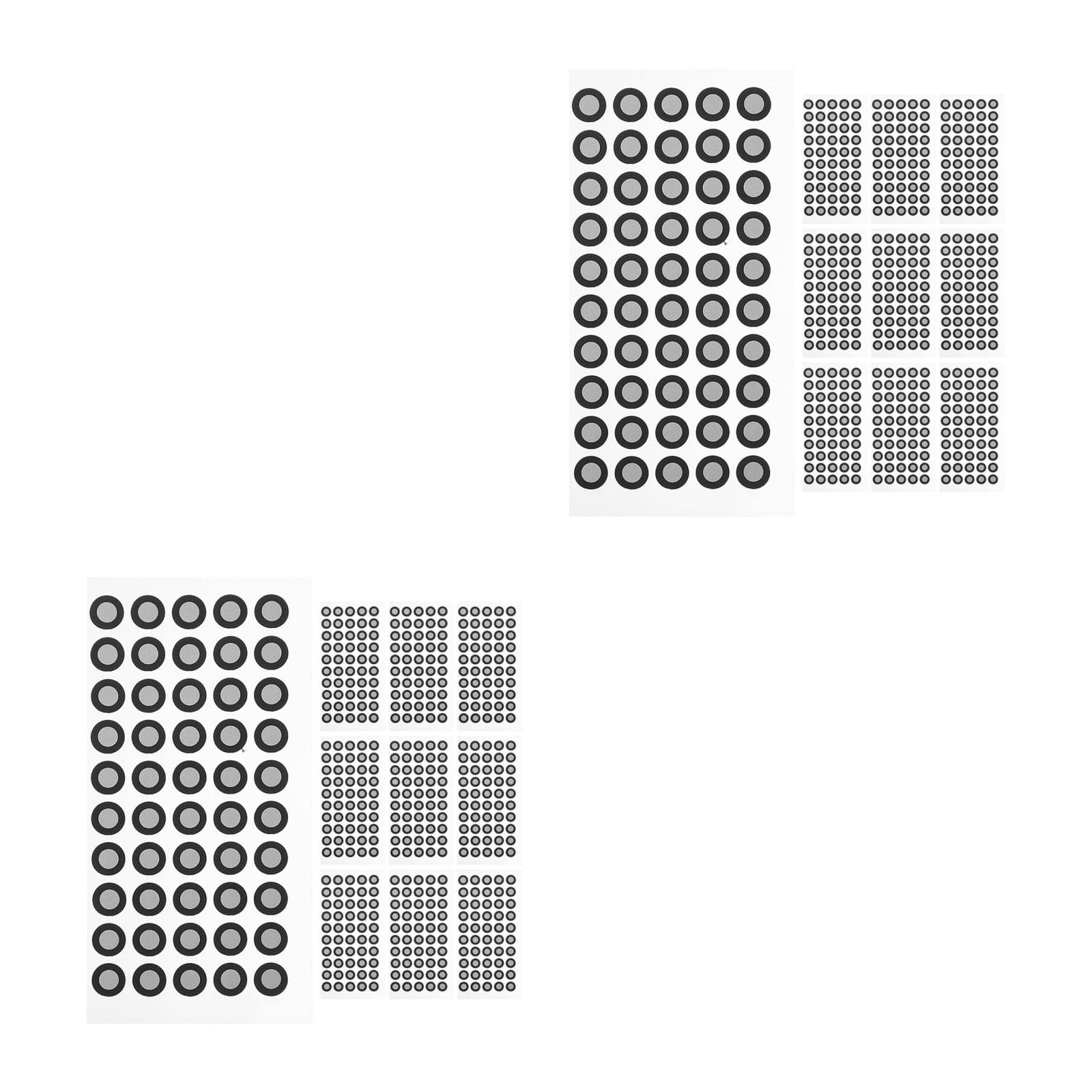 HOMEMAXS 24 Sheets 3D Scanning Marker Dots Accurate Reference Points ...