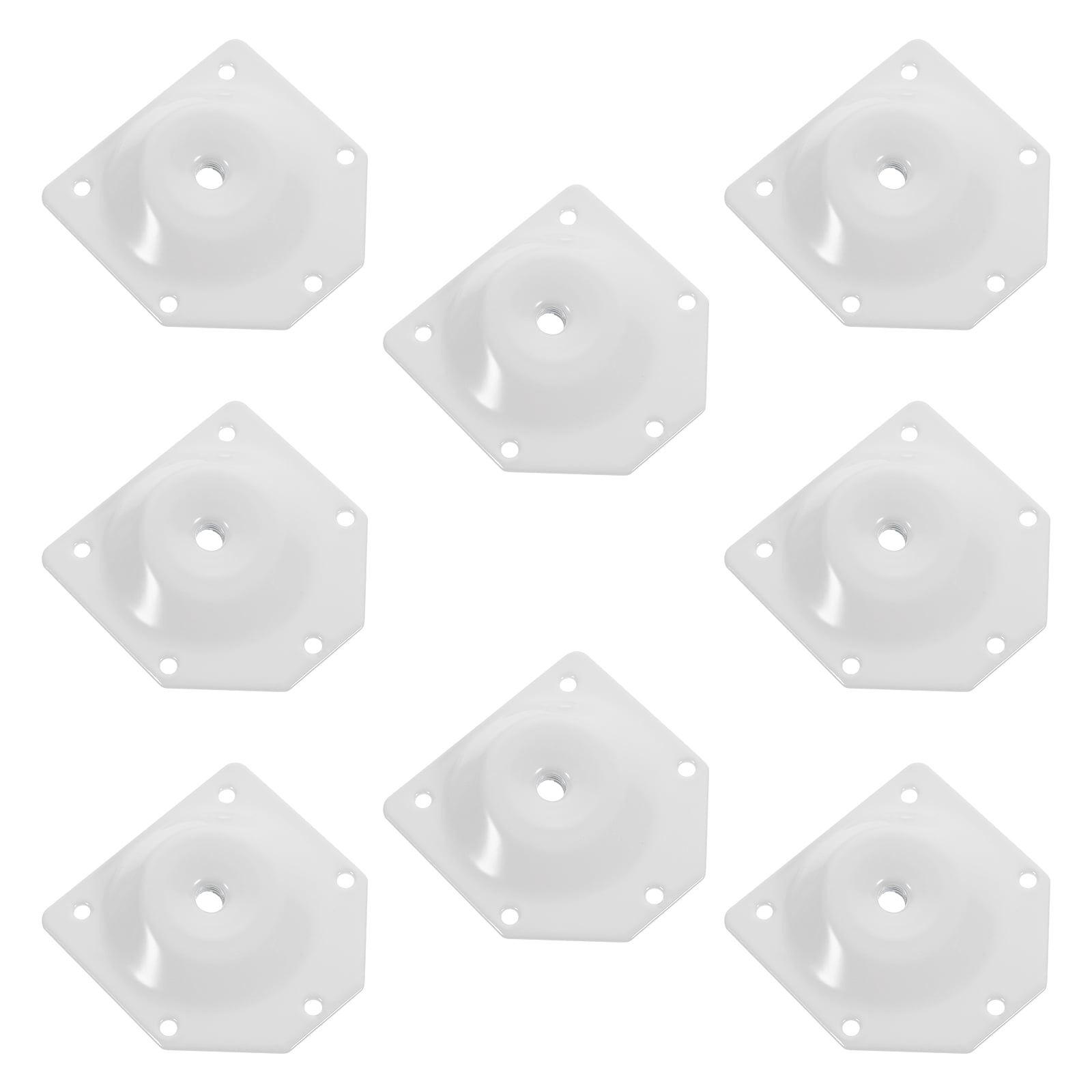 HOMEMAXS 24 pcs Angled Slope Leg Attachment Plates Furniture Legs ...