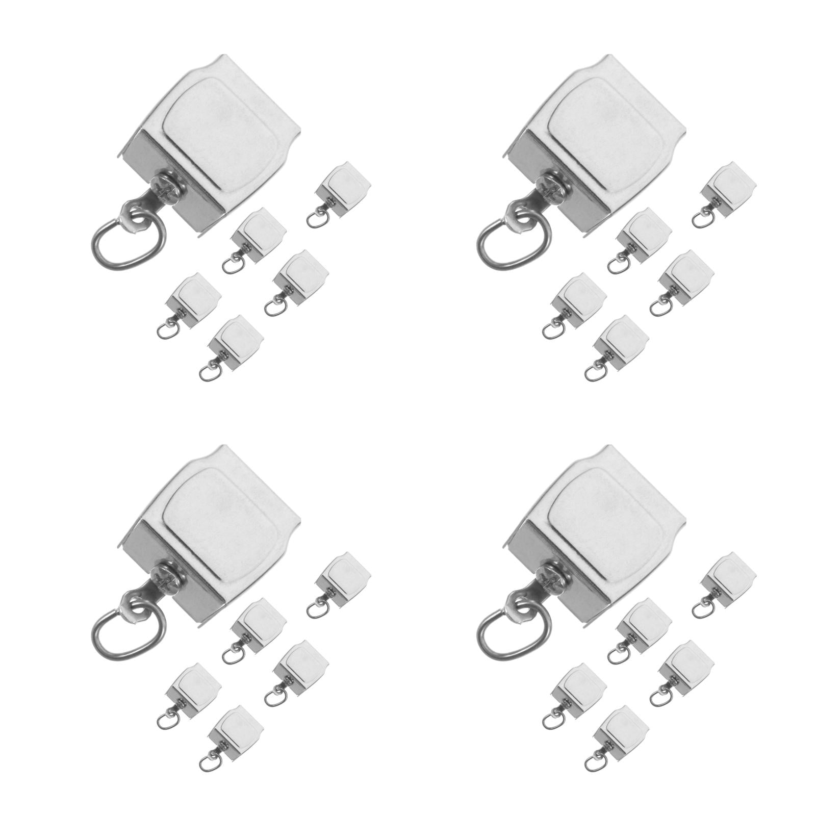 HOMEMAXS 24 pcs Ceiling Track End Caps Curtain Track Endcaps Curtain ...