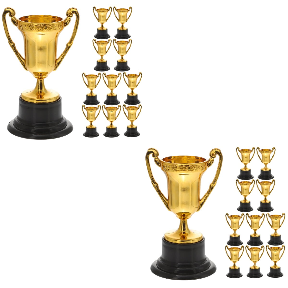 24 pcs Competition Trophy Plastic Trophy Model Party Trophy Cup ...