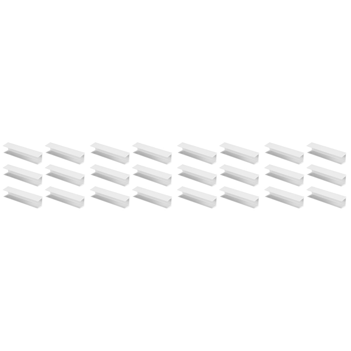 HOMEMAXS 24 pcs Fence Reinforcement Groove U Shape Portable ...