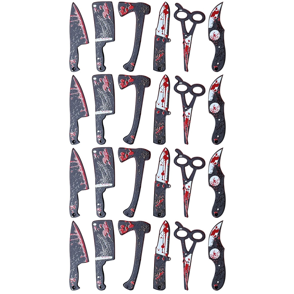 HOMEMAXS 24 pcs Halloween Mini Props Halloween Elements Resin Micro ...