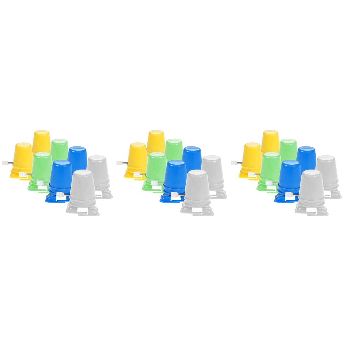 HOMEMAXS 24 pcs Rewinding Toy Movements Clay Craft Parts Windup Toy ...