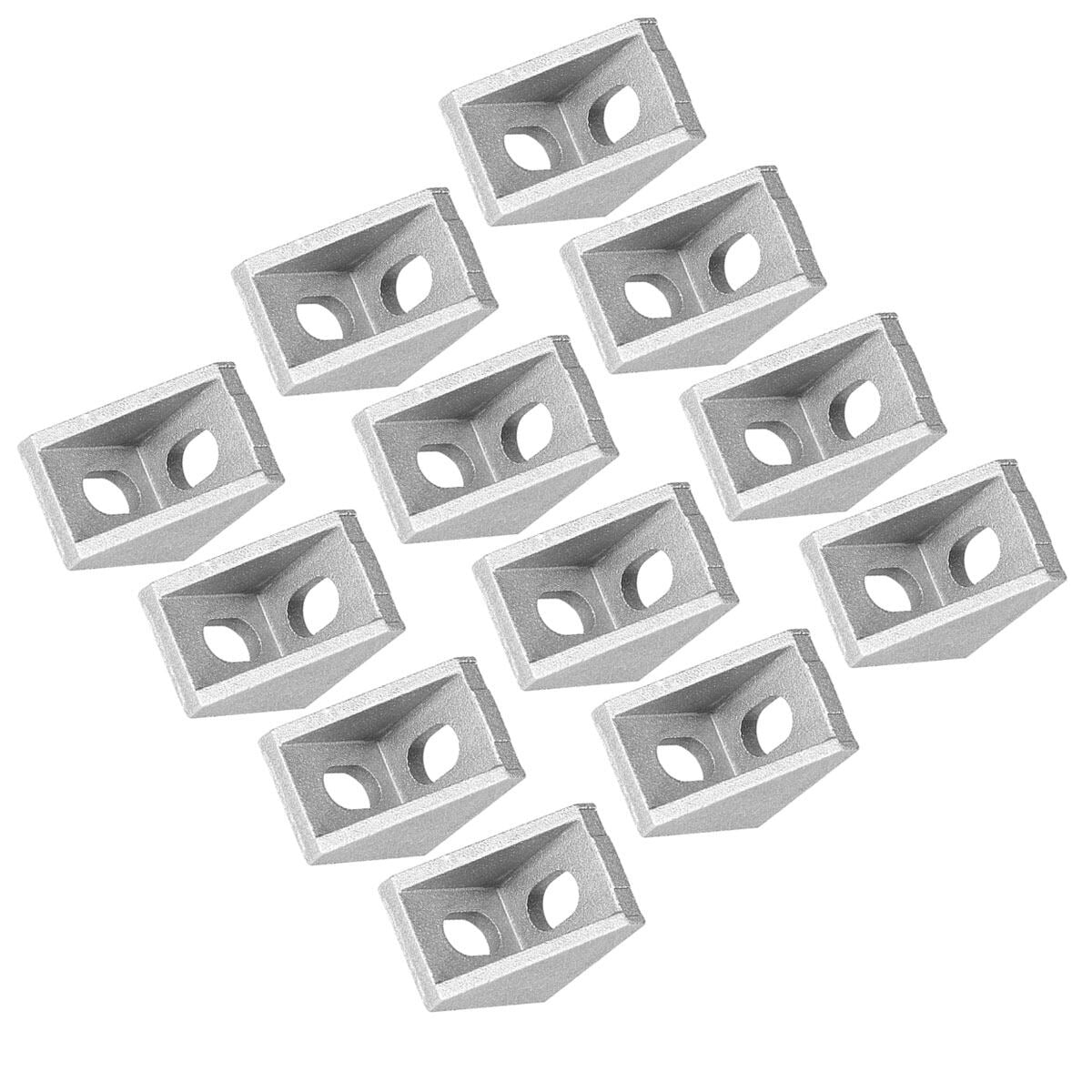 HOMEMAXS 25 Pcs Aluminum Extrusion Angle Code Corner Parts - Walmart.com