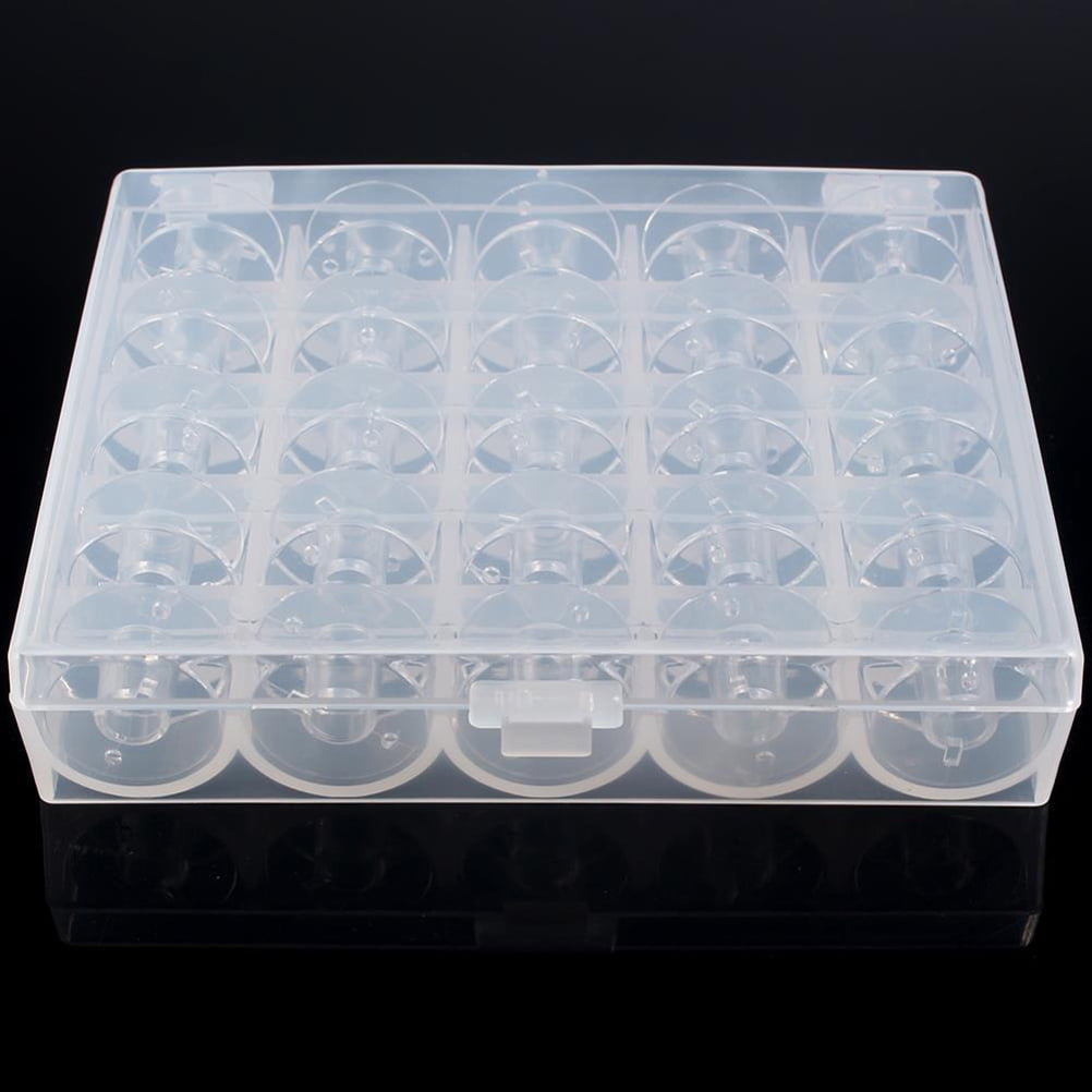 25 Pcs Bobbin Box Set Sewing Machine Accessories Deform-resistant ...