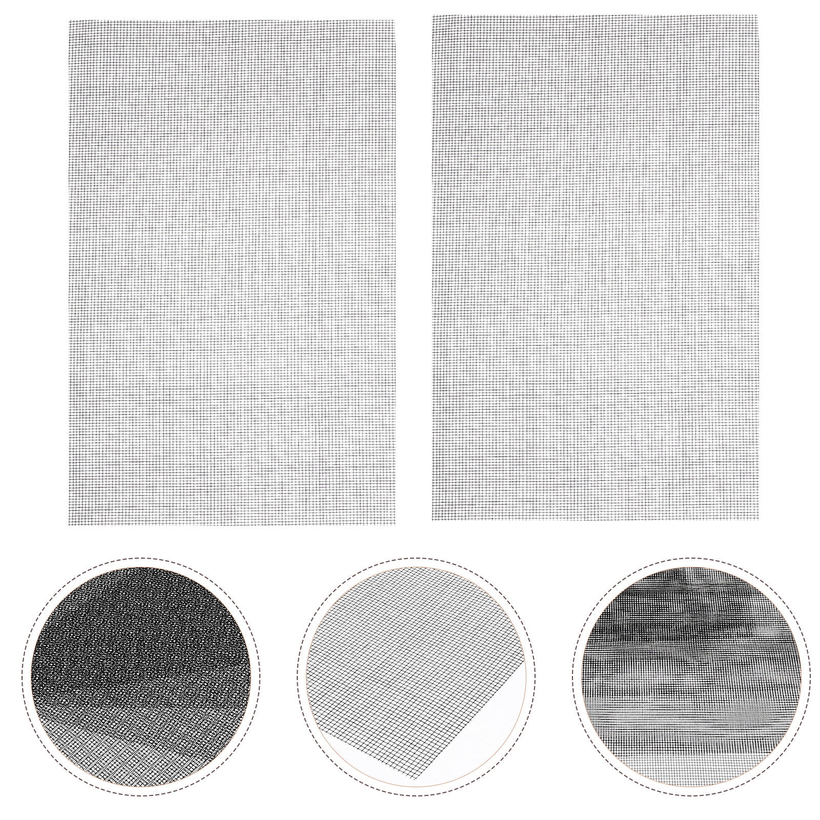 HOMEMAXS 25 Pcs Plant Planter Leak-proof Earth Net Pad Office Flowerpot ...