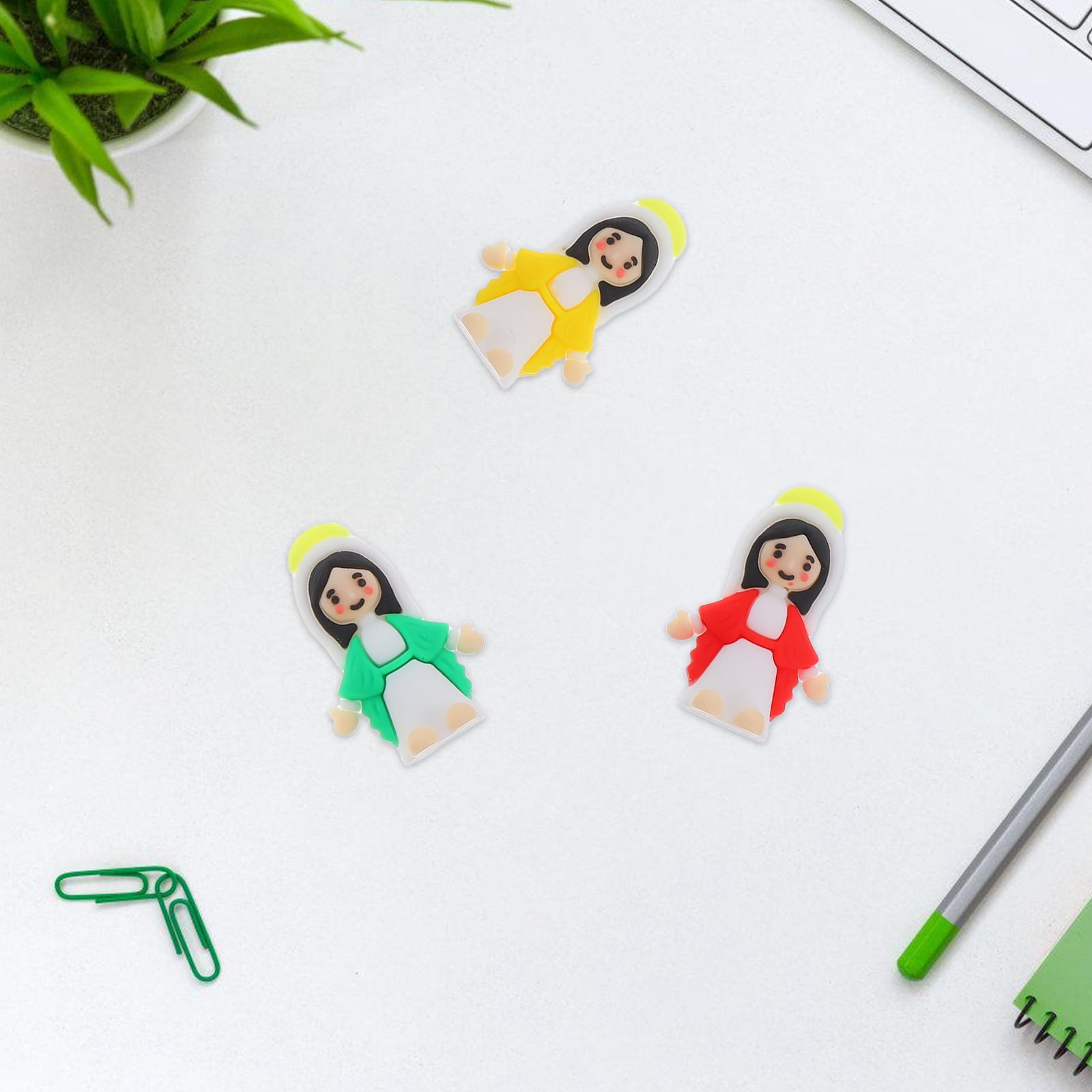 HOMEMAXS 25 Pcs Virgin Mary Toys Religious Virgin Mary Figurines Little ...