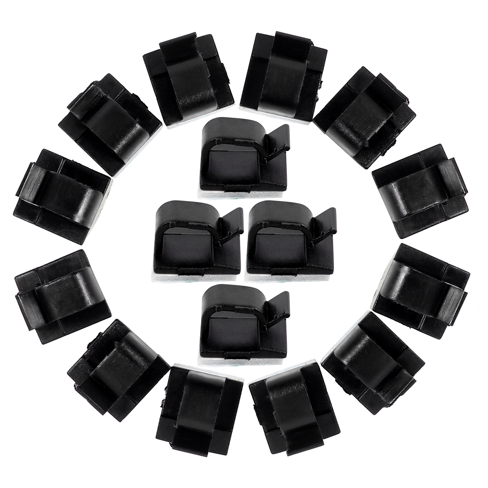 HOMEMAXS 25 Pcs Wire Cable Square Wiring Buckle Efficient Management ...