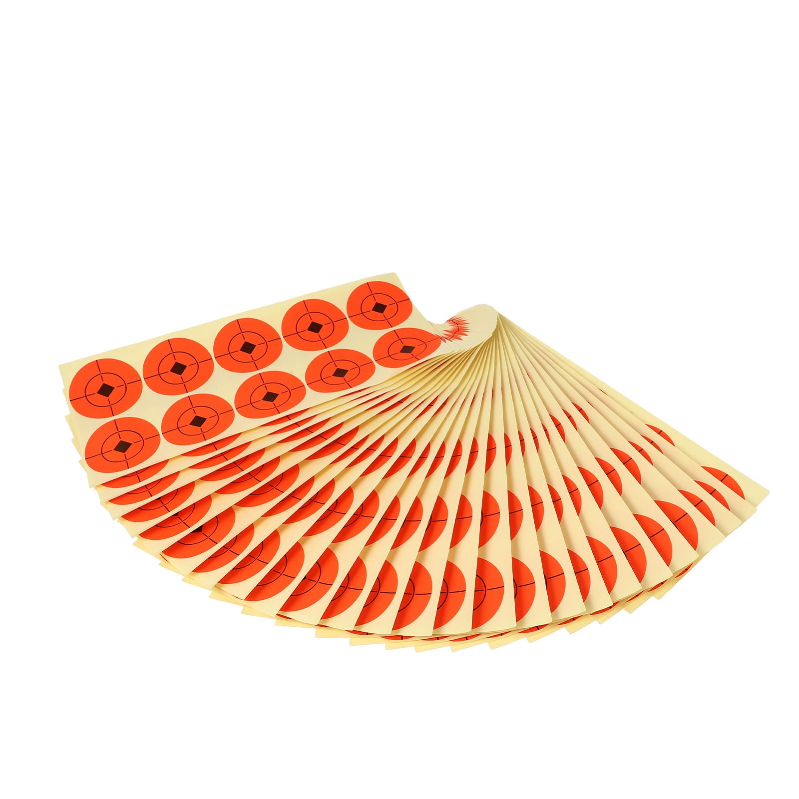 Minkissy adhesive targets stickers Shooting Target Paper Orange Outdoor ...