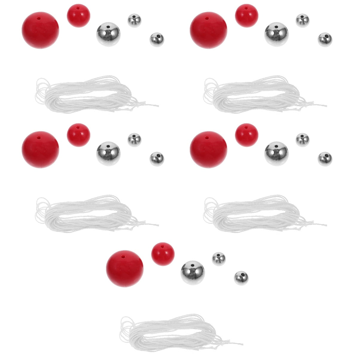 HOMEMAXS 25 pcs Newton Balls Accessories Pendulum Balls Kit Mechanics ...