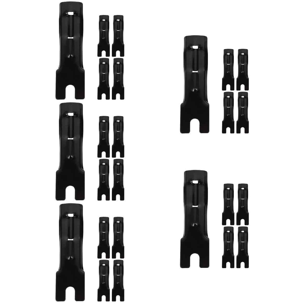 HOMEMAXS 25 pcs Flagpole Holder Riding Flag Pole Bracket Metal Flagpole ...