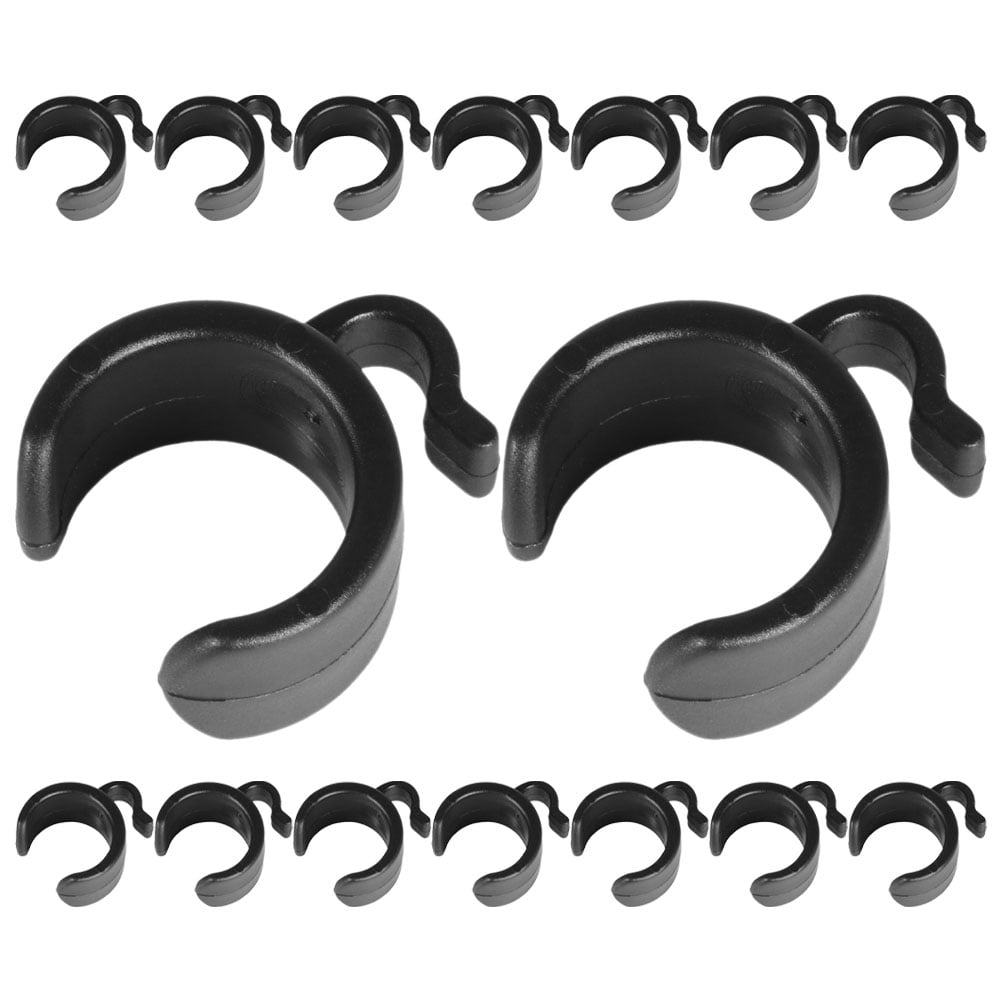 HOMEMAXS 25Pcs Mic Cable Clips Microphone Stand Cable Clips Cellphone ...