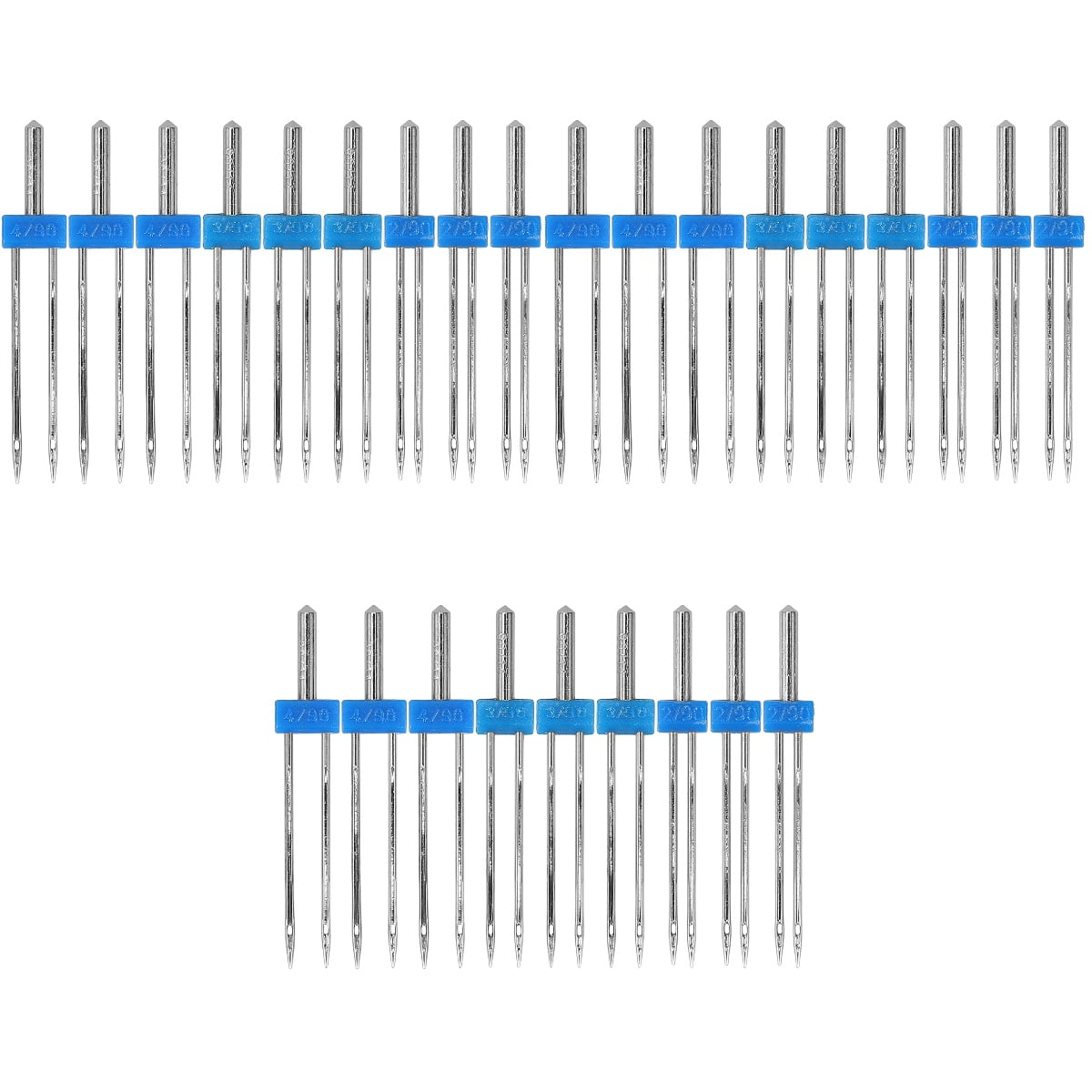 HOMEMAXS 27 Pcs Sewing Machine Needles Embroidery Sewing Needles Metal ...