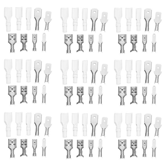 HOMEMAXS 270 Pcs Spade Connector Assortment Crimp Terminals Electric ...