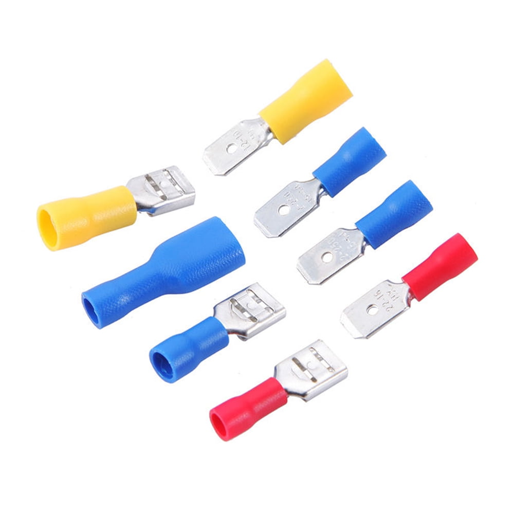 280 Pcs Kit Wire Spade Connectors Cold-pressed Terminals Cable Lug ...