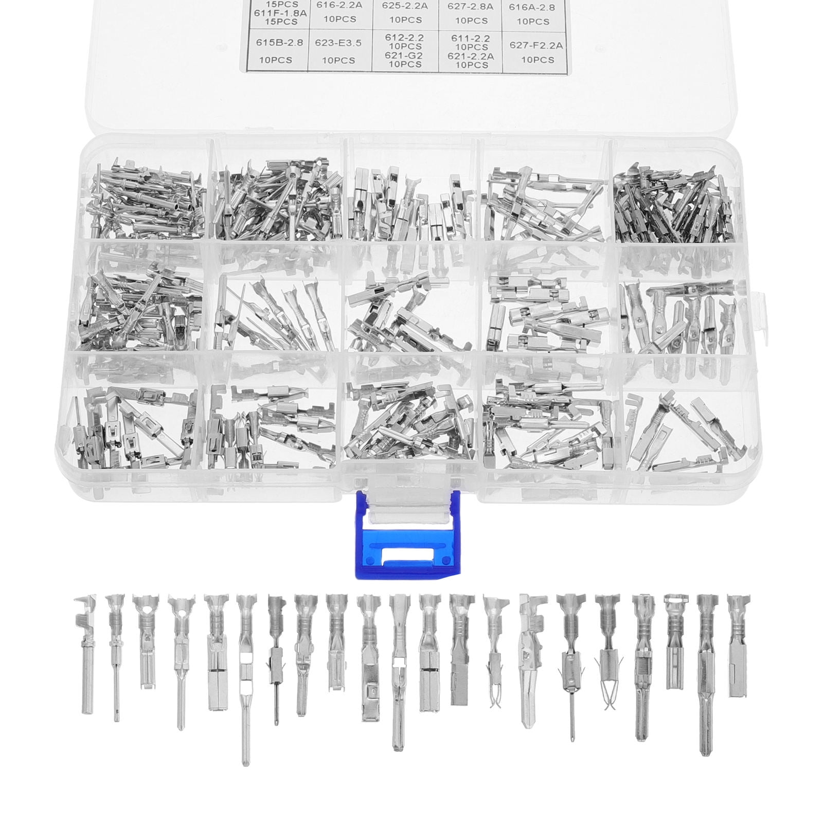 HOMEMAXS 290pcs Electrical Pin Connector Kit for Car Motorcycle Wiring ...