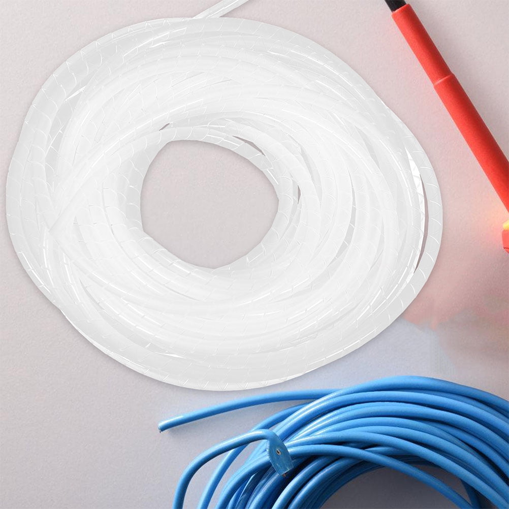 HOMEMAXS 2PCS Cable Organizer Sleeve Spiral Wire wraps for Office Home ...