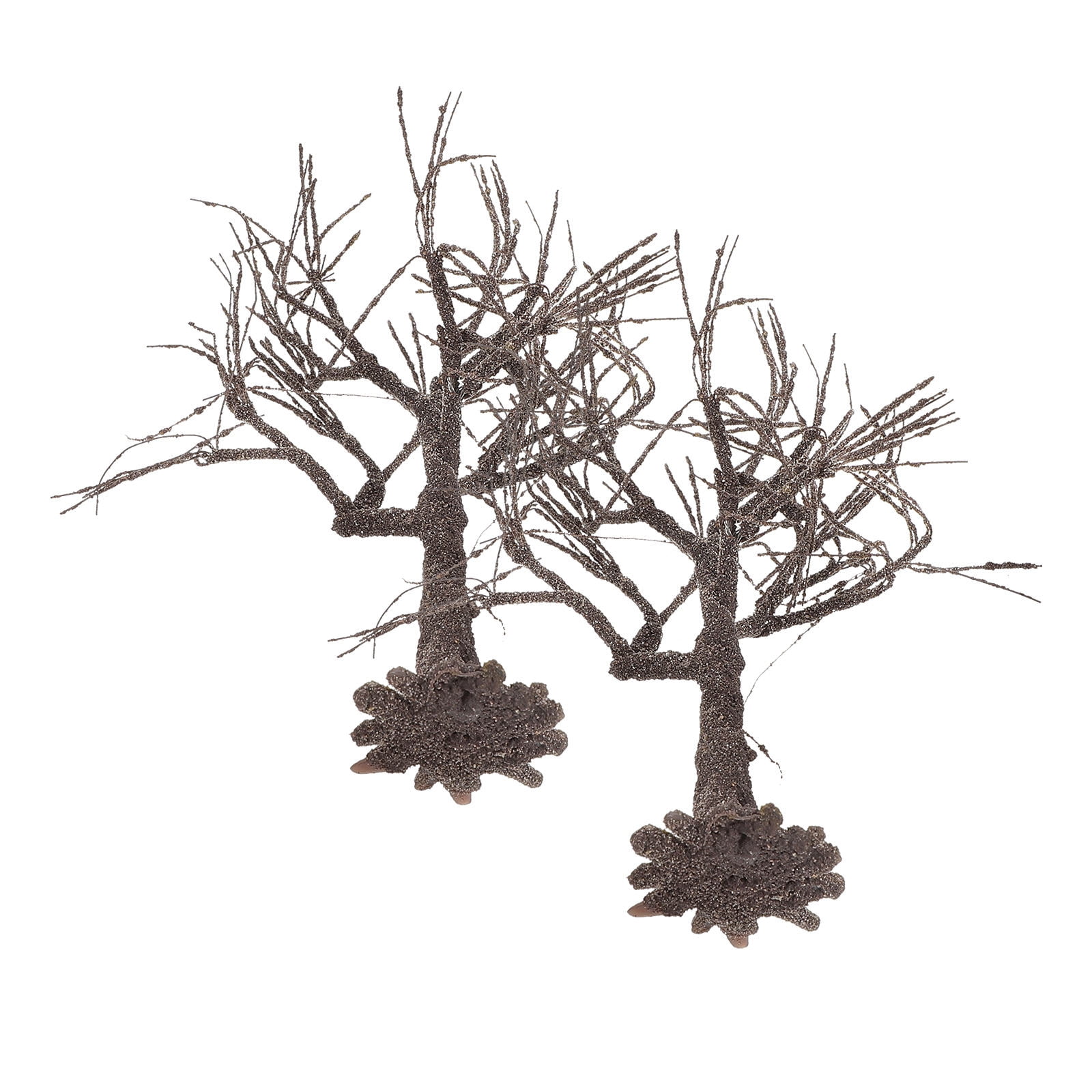 HOMEMAXS 2PCS DIY Sand Table Trees Model Realistic Tree Trunk for Model ...