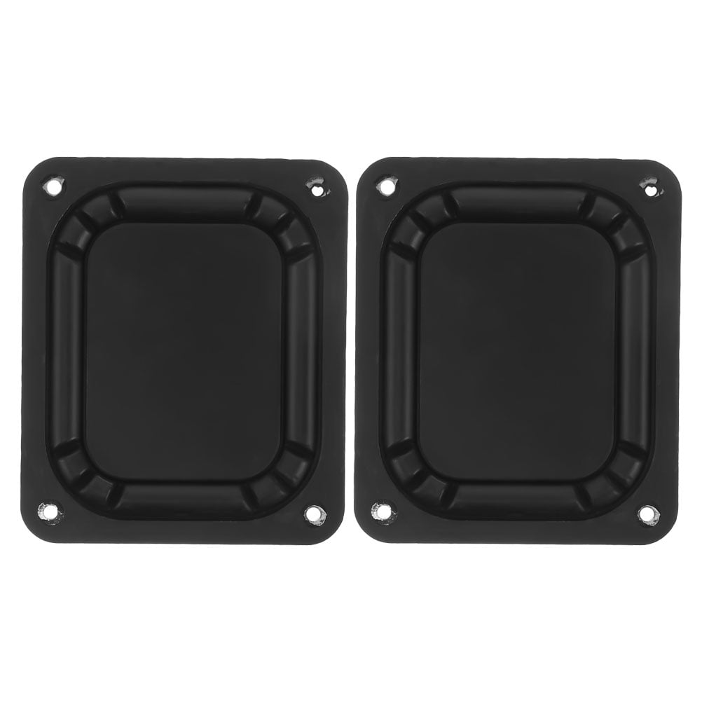 HOMEMAXS 2PCS Rectangular Bass Auxiliary Speaker Radiator for Enhanced ...