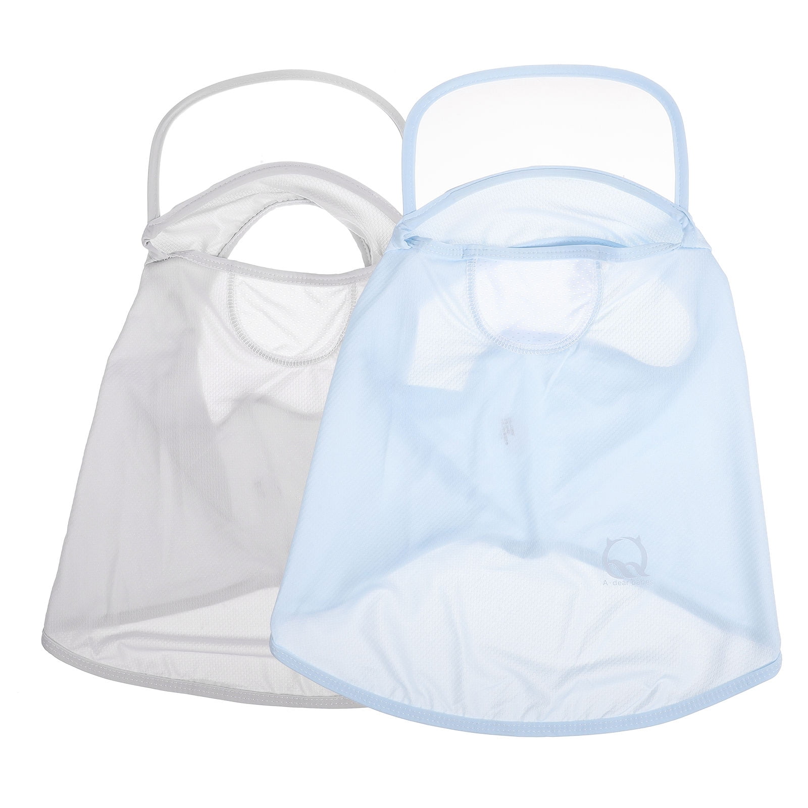 2Pack UV Face Cover for Summer Outdoor Activities with Sunburn ...