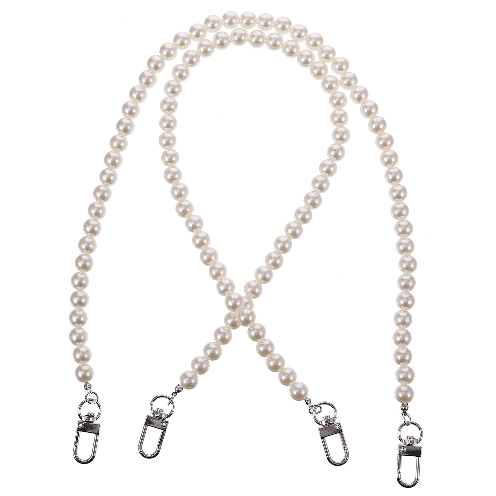 HOMEMAXS 2Pcs Chic Metal Jeans Waist Chain Imitation Pearl Pants Chain ...