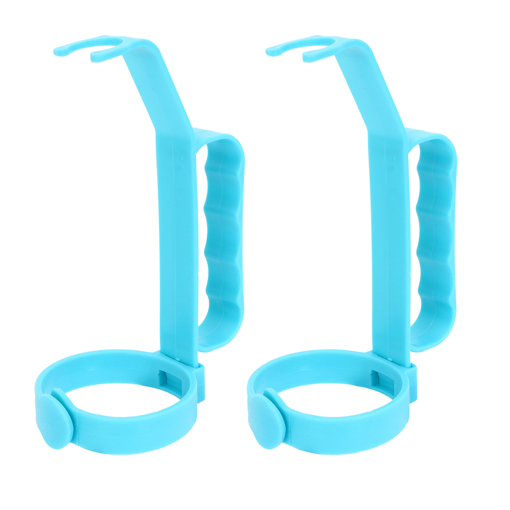 HOMEMAXS 2Pcs Drinks Bottles Grip Handle Plastic Water Bottle Gripper ...
